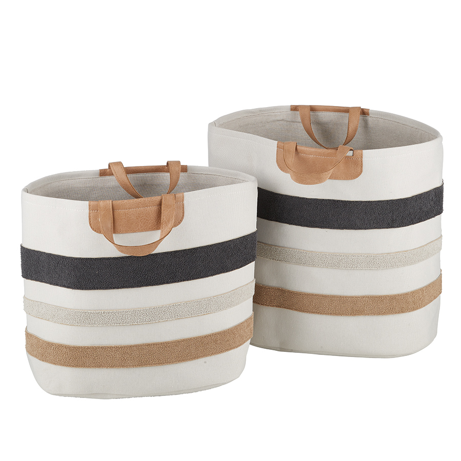 Living Room Storage Basket - Set of 2 - Innovations