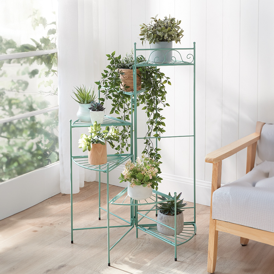 Six Tier Iron Plant Stand - Innovations