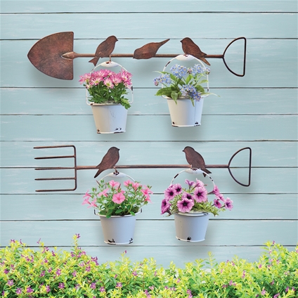 Perching Bird Tool Planters - Innovations